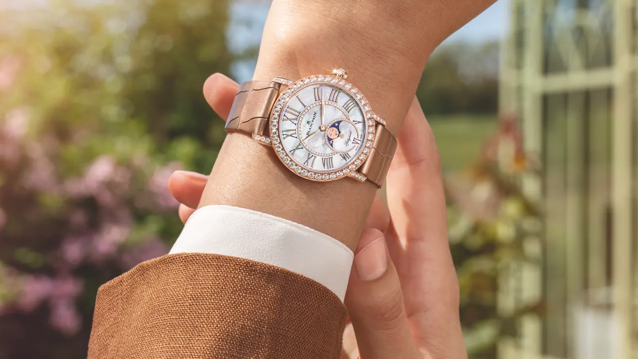 BLANCPAIN - Ladybird Colors Nude Moka - WATCHESPEDIA